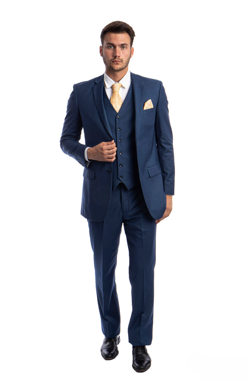 Suit with Shirt Tie and Shoes Package - 6 Piece Set - Tuxedos Online